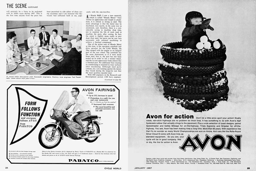 Avon | Cycle World | JANUARY 1967