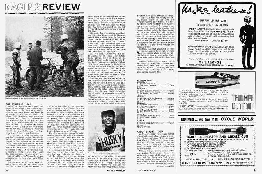 Racing Review | Cycle World | JANUARY 1967