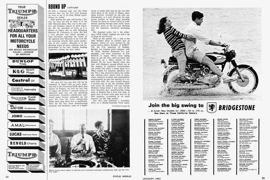 Johnson Motors, Inc. | Cycle World | JANUARY 1967
