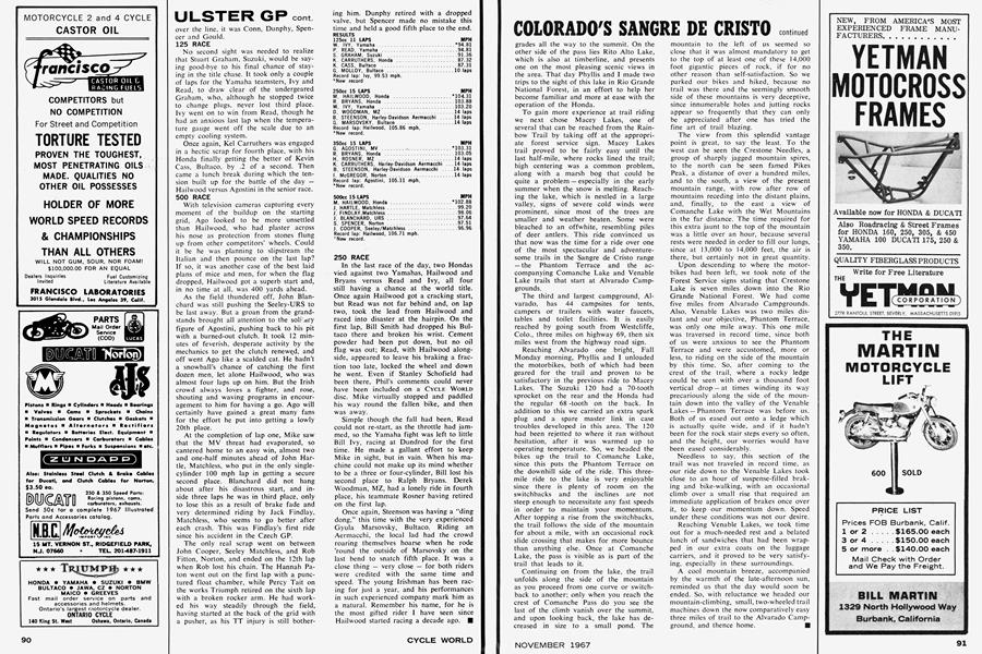 Yetman Corporation | Cycle World | NOVEMBER 1967