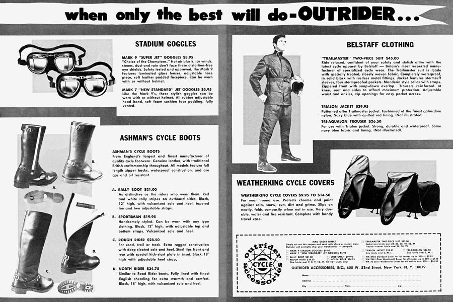 Advertisements Cycle World February 1969