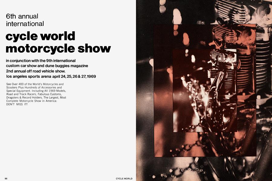 Advertisement: Cycle World Motorcycle Show | Cycle World | MAY 1969