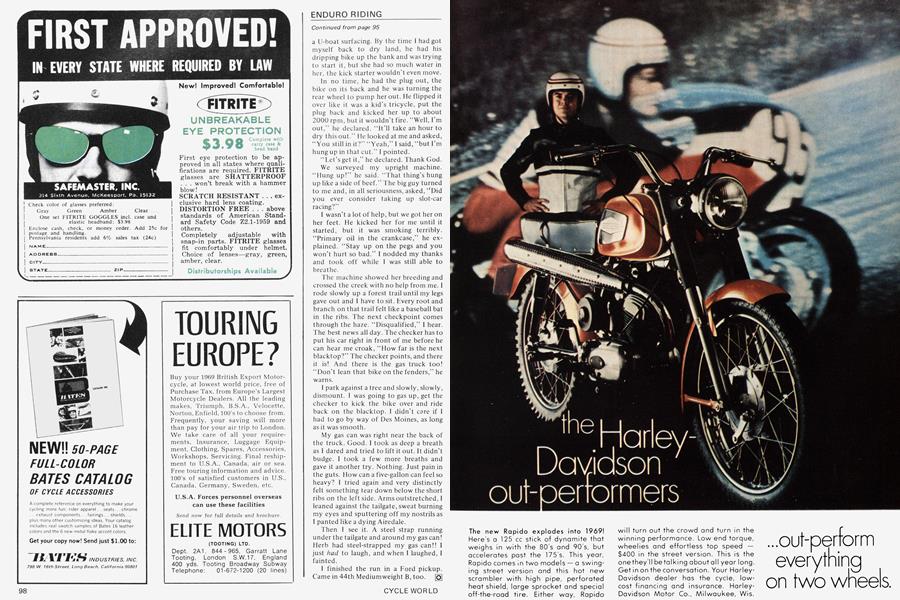 Bates Industries, Inc. | Cycle World | MAY 1969