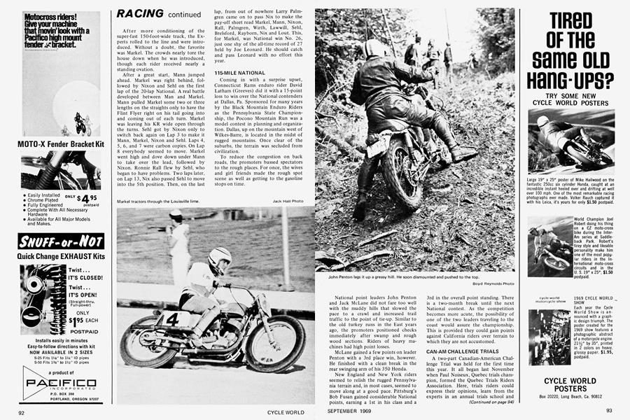 Advertisement: Cycle World Posters | Cycle World | SEPTEMBER 1969