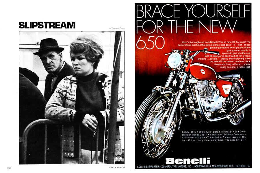 Cosmopolitan Motors, Inc.: Benelli | Cycle World | JAN 1971