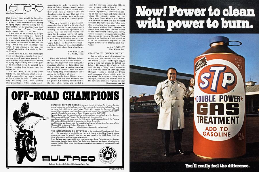 Bultaco | Cycle World | JUNE 1971