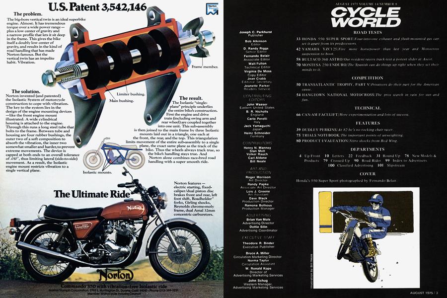 Cycle World | Cycle World | AUG 1975