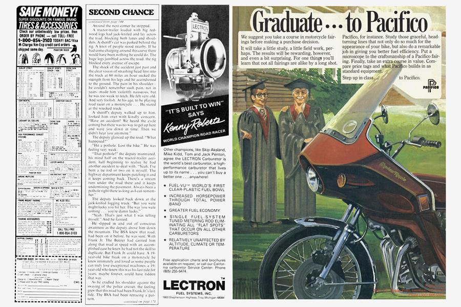 Fuel Systems, Inc.: Lectron | Cycle World | MAY 1978