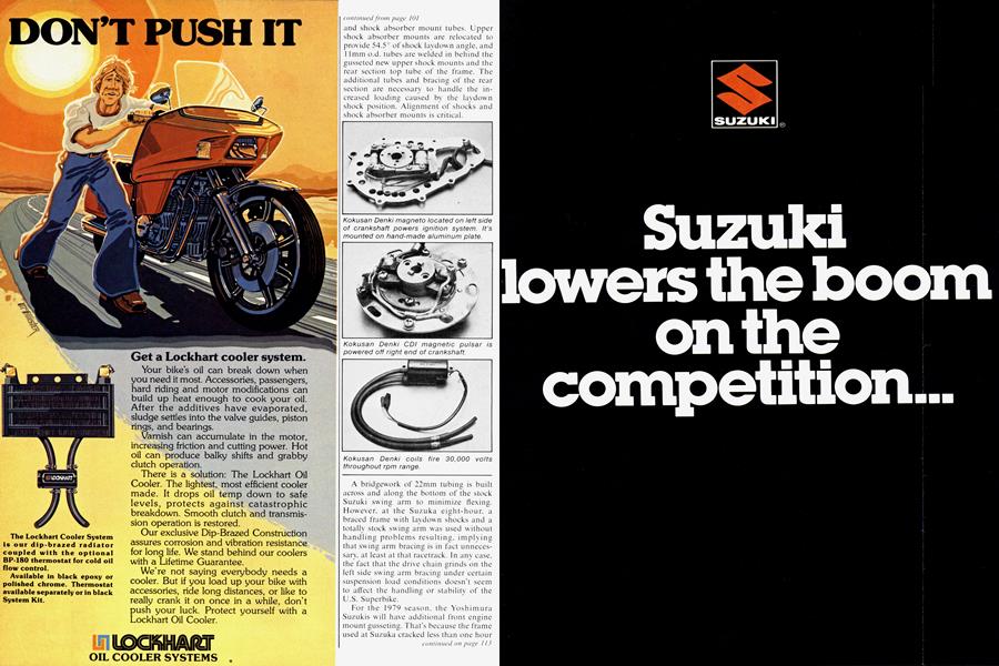 Lockhart: Lockhart Cooler System | Cycle World | MAY 1979