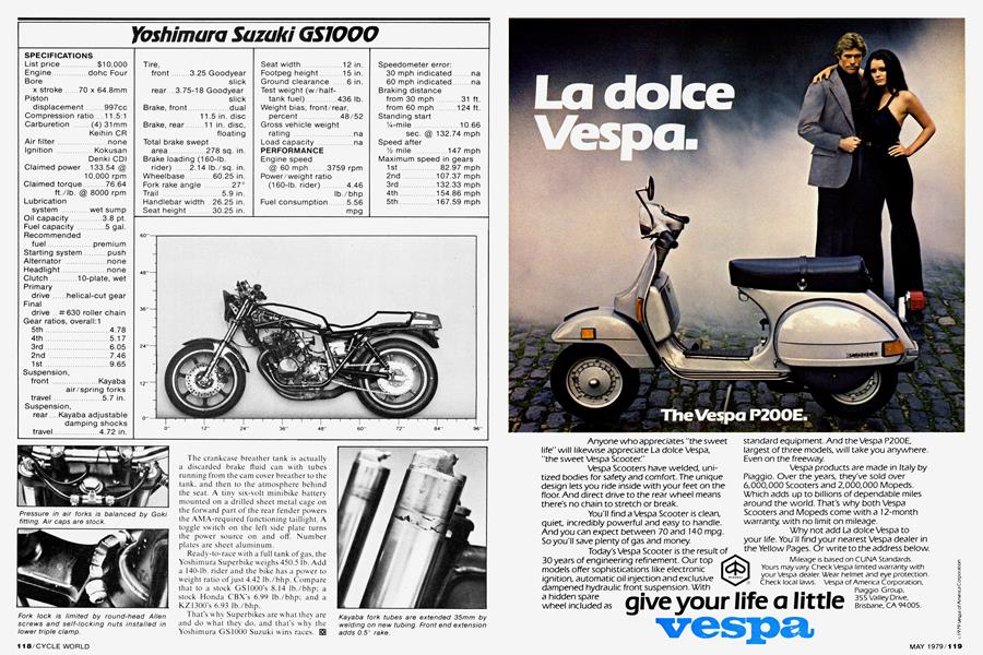 Vespa: P200e | Cycle World | MAY 1979