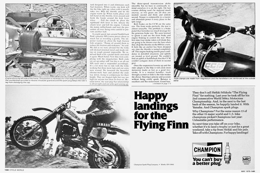 Champion: Spark Plug | Cycle World | MAY 1979