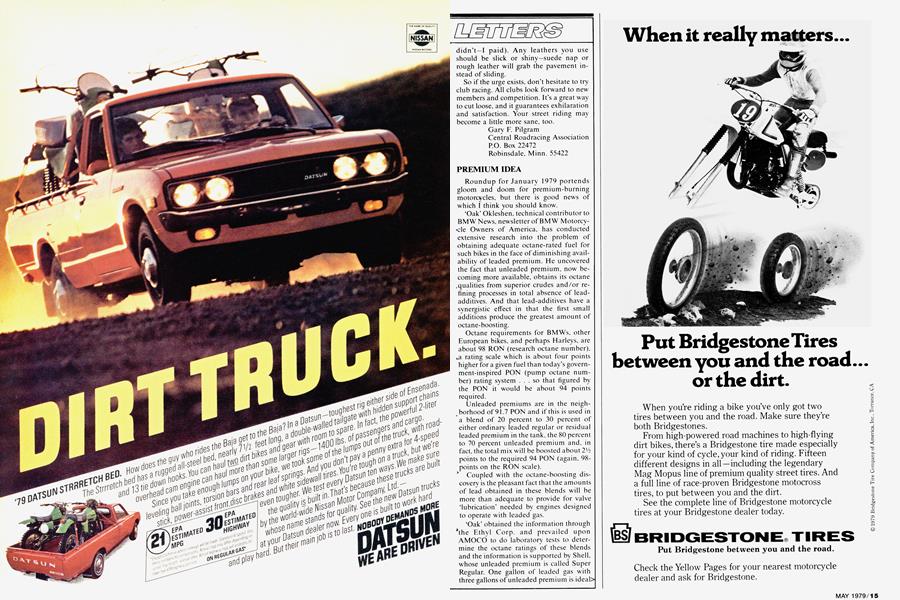 Bridgestone: Bridgestone Tires | Cycle World | MAY 1979
