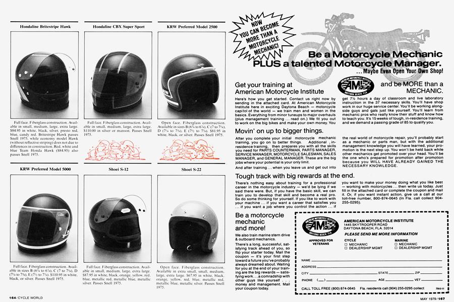 American Motorcycle Institute | Cycle World | MAY 1979