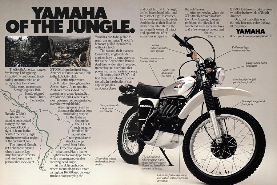 Yamaha: Xt500 | Cycle World | MAY 1979