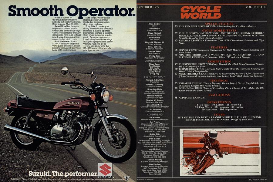 Cycle World | Cycle World | OCTOBER 1979