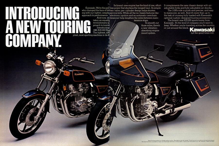 Kawasaki: Kz1100 | Cycle World | APRIL 1981