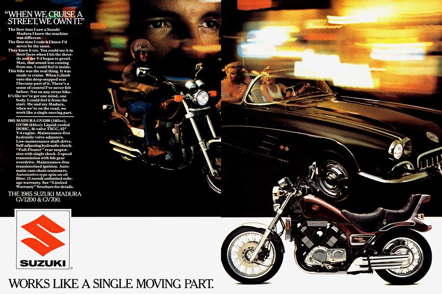 Advertisements | Cycle World | JULY 1985