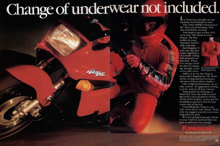 Kawasaki: Ninja 1000r | Cycle World | JUNE 1986