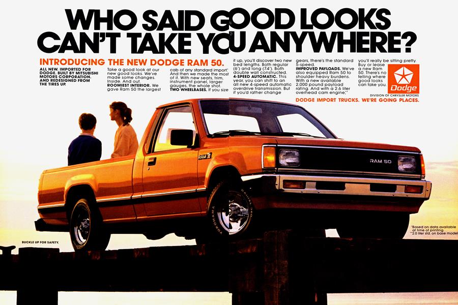 Dodge: Dodge Ram 50 | Cycle World | NOVEMBER 1986