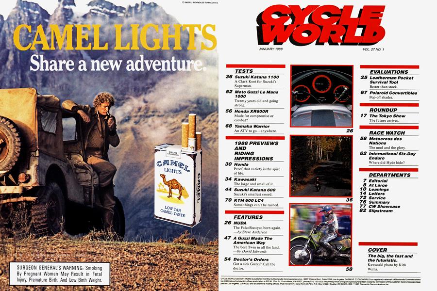 Cycle World | Cycle World | JANUARY 1988
