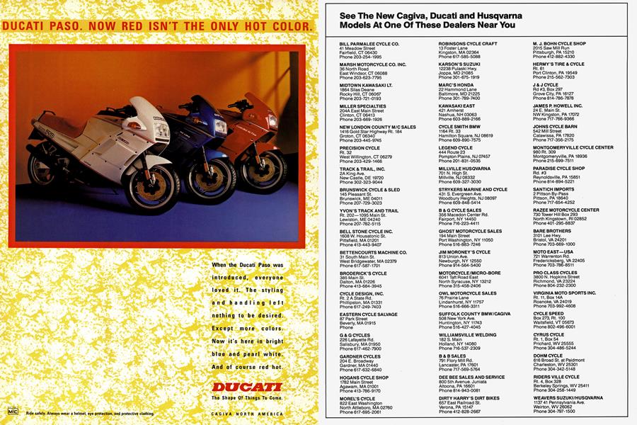 Advertisement | Cycle World | JANUARY 1988