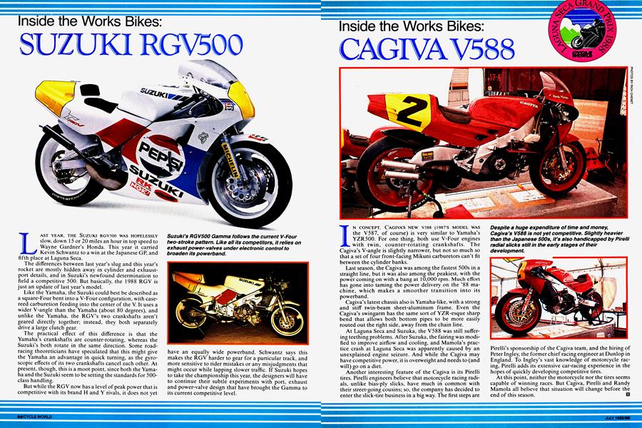 Suzuki Rgv500 | Cycle World | JULY 1988