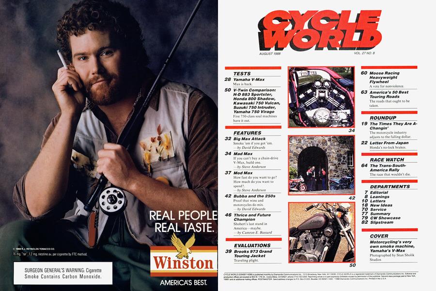 Cycle World | Cycle World | AUGUST 1988