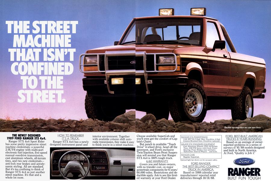 Ford: Ranger | Cycle World | MARCH 1989