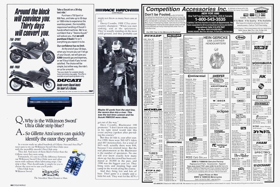 Advertisements | Cycle World | SEPTEMBER 1990