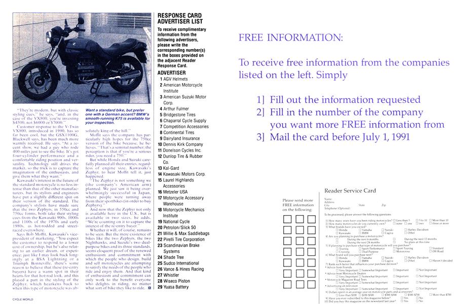 Hachette Magazine Fulfillment Center | Cycle World | APRIL 1991