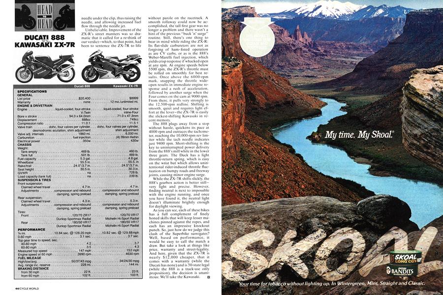 Skoal | Cycle World | MAY 1991