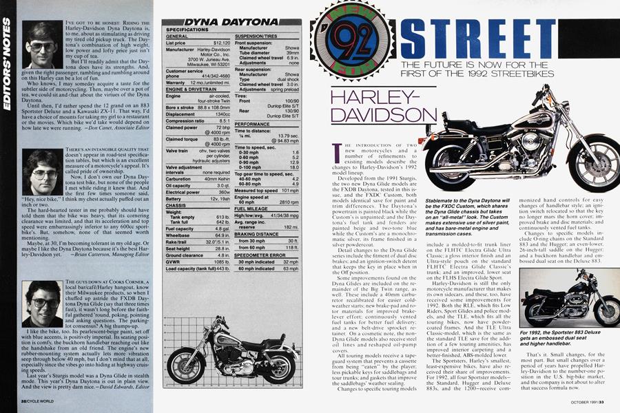 Street | Cycle World | OCTOBER 1991
