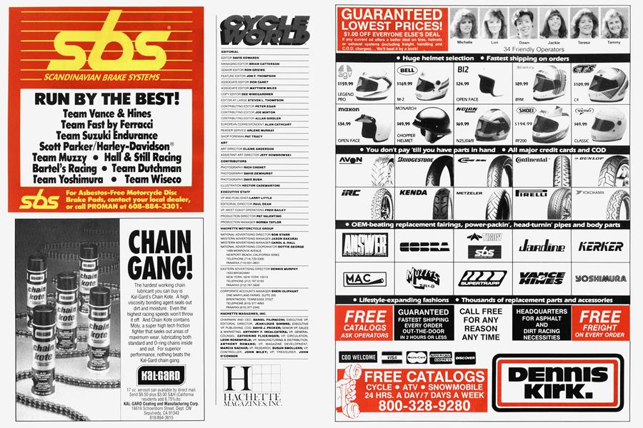 Sbs | Cycle World | OCTOBER 1991