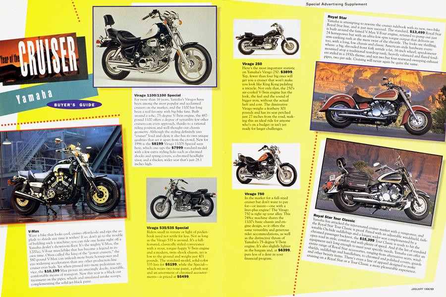 Advertisements | Cycle World | JANUARY 1996