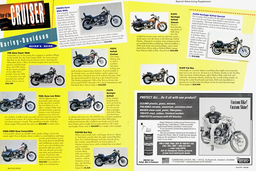 Advertisements | Cycle World | JANUARY 1996