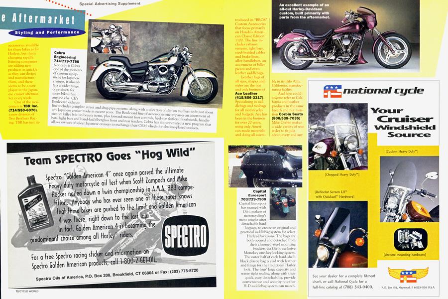 Advertisements | Cycle World | JANUARY 1996