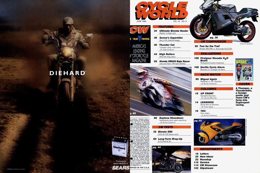 Cycle World | Cycle World | JUNE 1996
