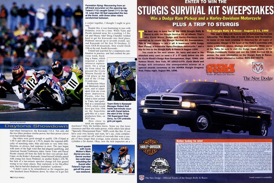 Advertisement | Cycle World | JUNE 1996