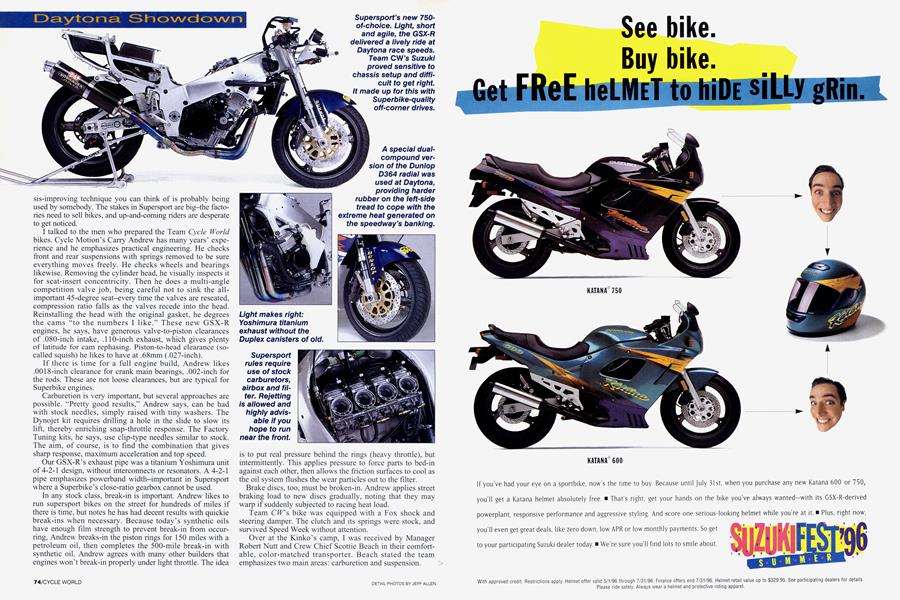 Advertisements | Cycle World | JUNE 1996