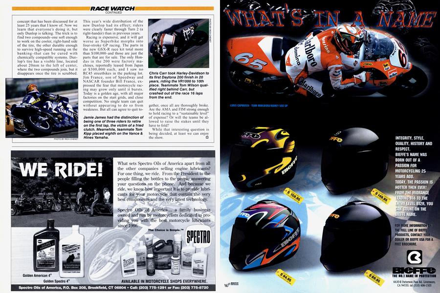 Advertisements | Cycle World | JUNE 1996