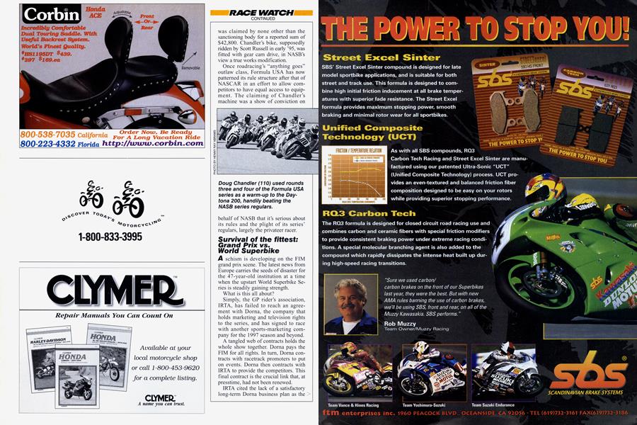 Clymer | Cycle World | JUNE 1996