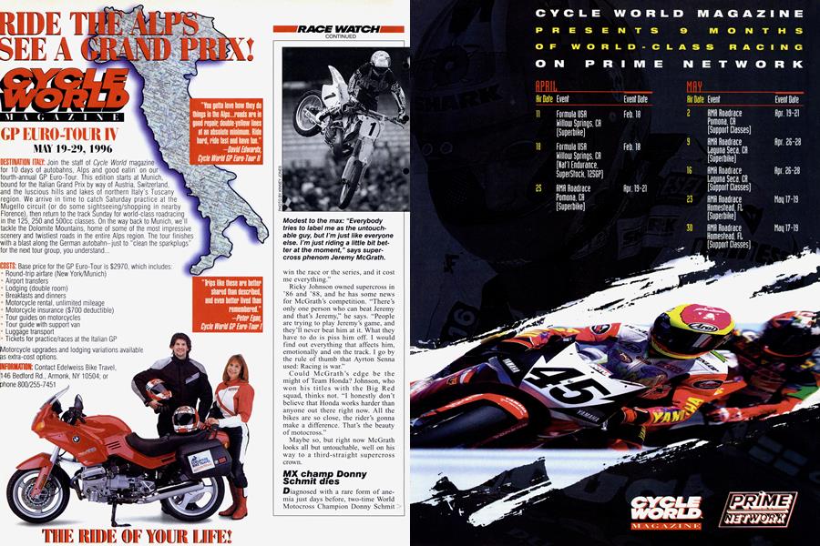Advertisement: Cycle World Magazine | Cycle World | JUNE 1996