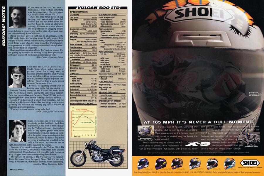 Advertisements | Cycle World | NOVEMBER 1996