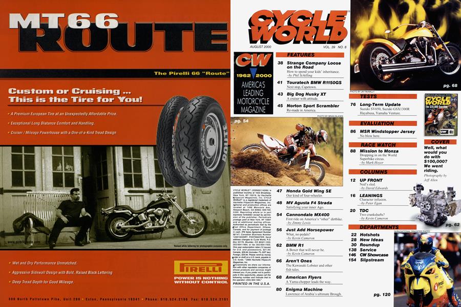Cycle World | Cycle World | AUGUST 2000
