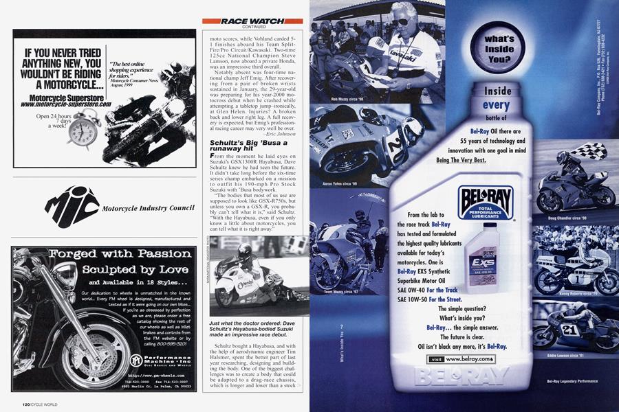 Bel-Ray | Cycle World | AUGUST 2000