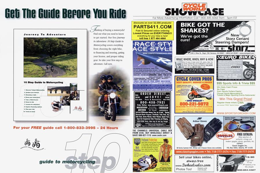 Cycle World Showcase | Cycle World | AUGUST 2000