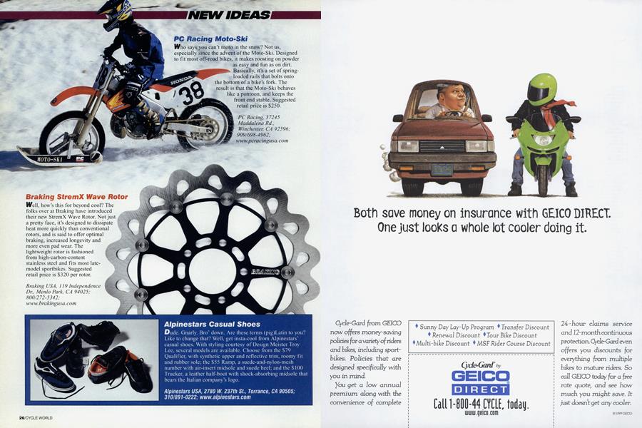 Geico | Cycle World | JANUARY 2001