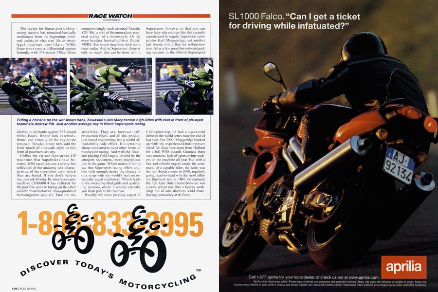 Advertisement | Cycle World | JANUARY 2001
