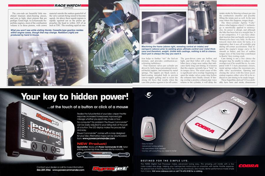 Dynojet: Power Commander | Cycle World | AUGUST 2004
