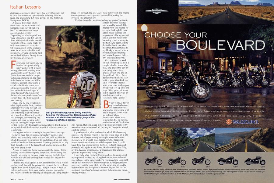 Advertisements | Cycle World | OCTOBER 2004